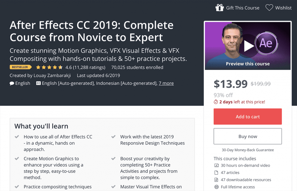Adobe After Effects Courses Limfatracking