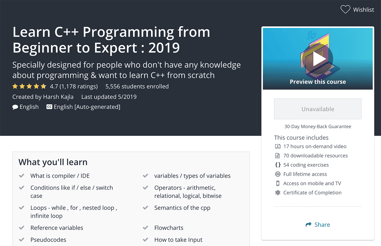 8 Best C Programming Classes And Courses Certificates Online 4134