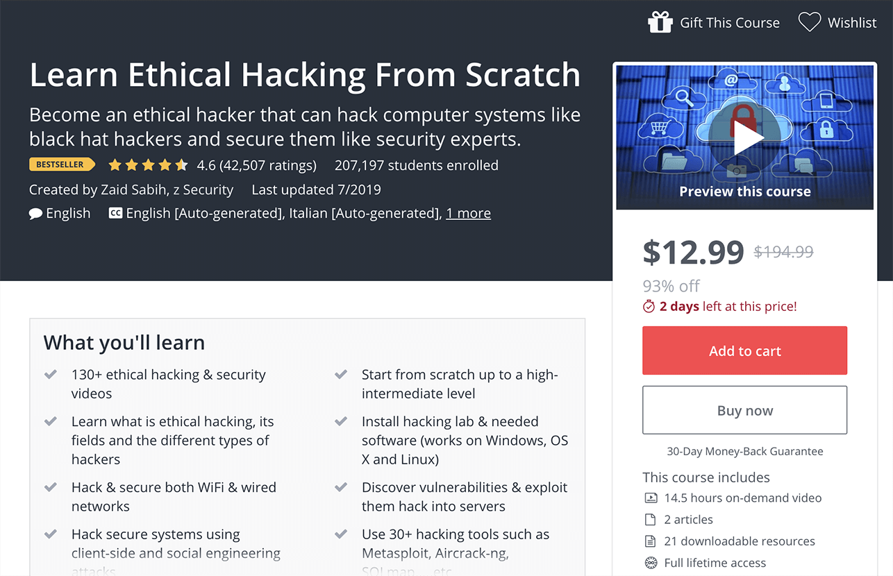 5 Best Ethical Hacking Courses And Classes With A Certificate Online